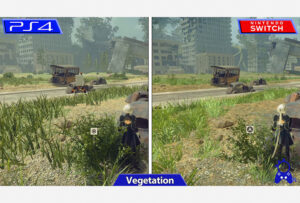 PS4版とスイッチ版でどこまで違う？ニーア オートマタのグラフィック比較 | TechMuddy